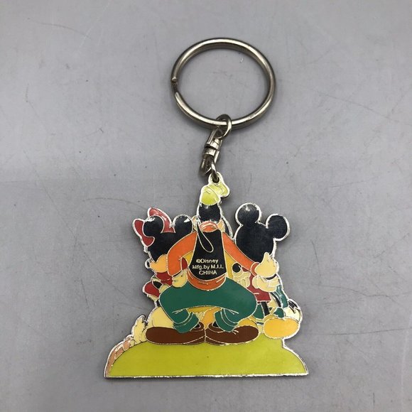 Disney | Other | Disney Mii Keychain Mickey Mouse Minnie Goofy Donald Duck Daisy Metal Nice ...